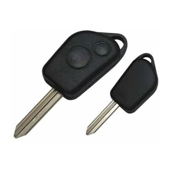 COQUE CLE ADAPTABLE POUR PSA 2 BOUTONS LAME EN CROIX KEYSKAR ...