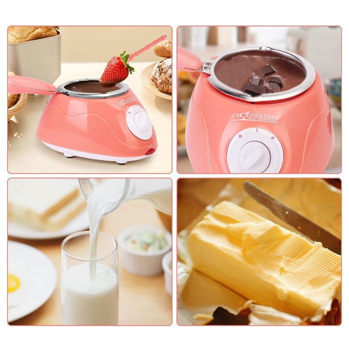 DAM Chocolatière électrique avec plusieurs accessoires, fait fondre le ...