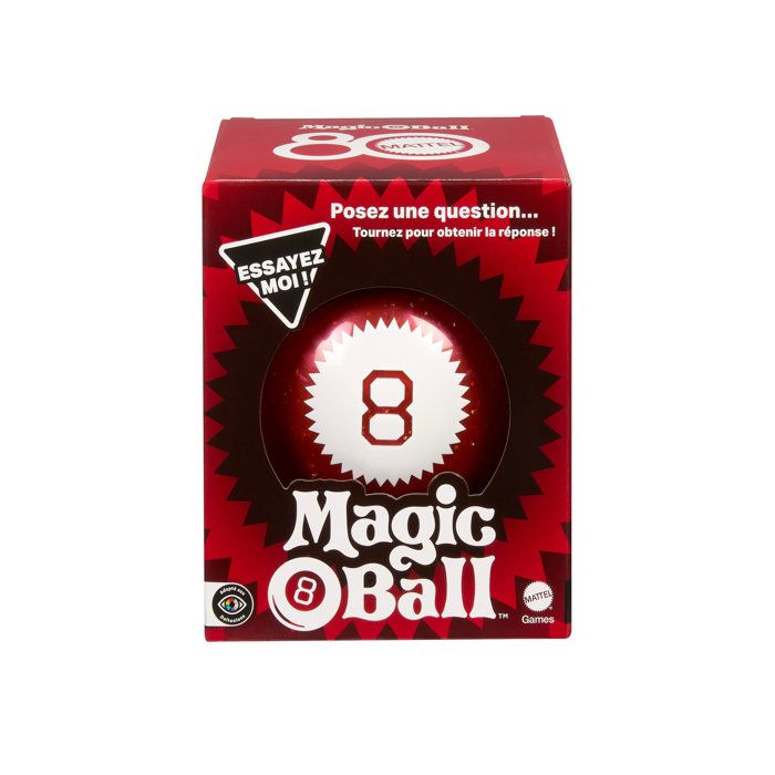 Magic 8 Ball - Boule Magique - Édition 80ème anniversaire de Mattel ...