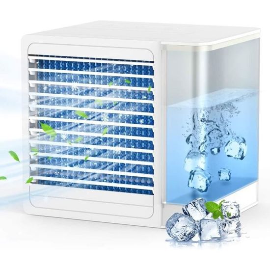 Climatiseur mobile Mini Climatiseur Mobile Silencieux, Teaisiy USB ...
