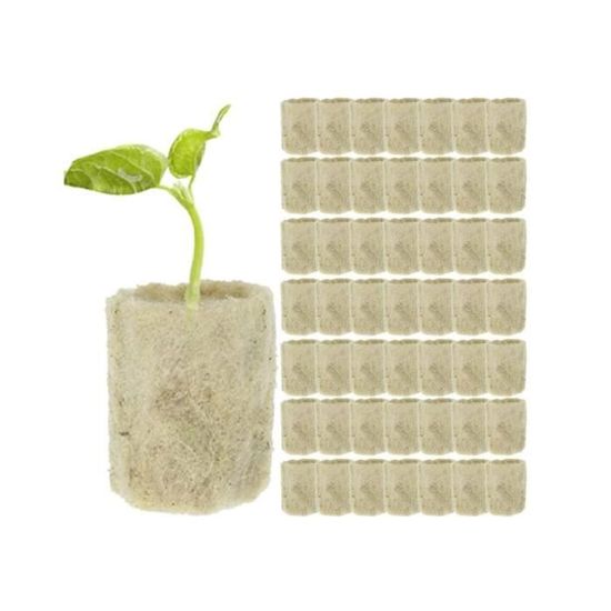 50pcs Rockwool Cube, Propagation de Laine de Roche Propagation sous ...