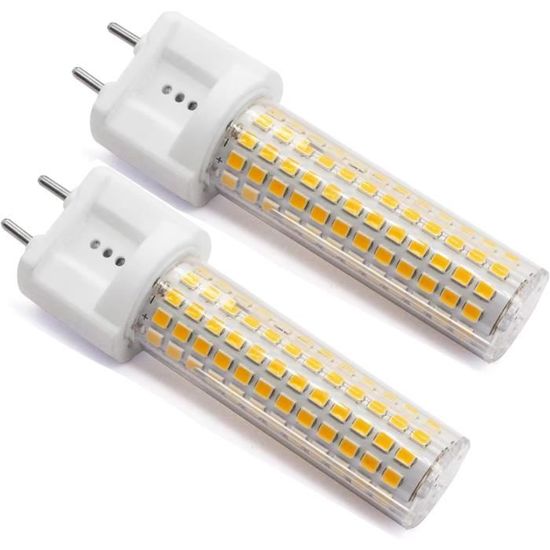 G12 LED 15W, Ampoule Maïs Bi-Boche (Équivalent 120W Halogène-à ...
