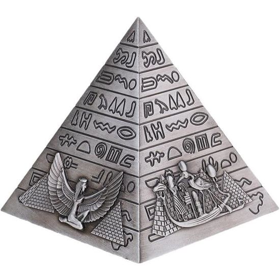 De Pyramide Egyptienne Statue Figurine Métal Objets de Décoration ...
