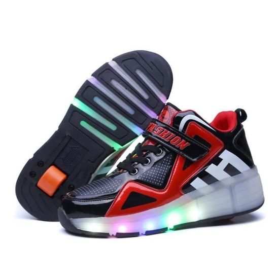 Basket Enfants Roller Sneaker avec une roue LED lumineux clignotant ...