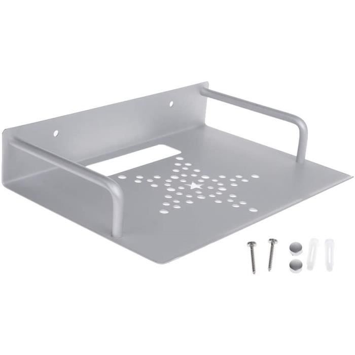 Support Mural Rangement TV boîte routeur étagère décodeur Support ...