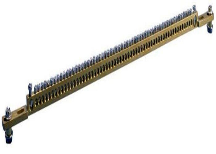 Borne - bornier Erico - 568660 - Bande de terre , 44 bornes EB 44 ...