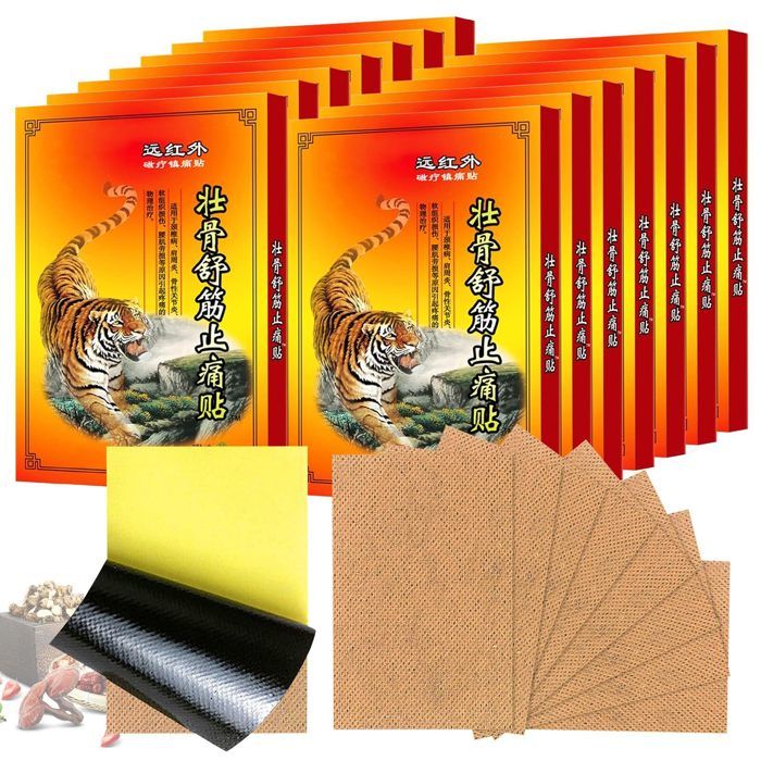 Patch Anti Douleur Genoux, 112 Pièces Patch de Soulagement de La ...