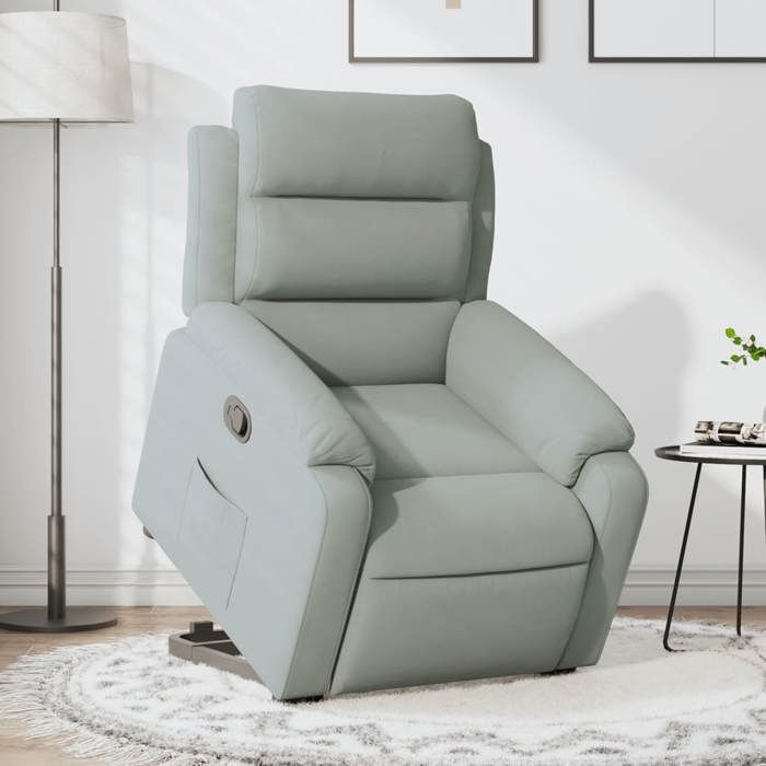 BONNIE®（Gris）Fauteuil releveur - dossier inclinable/135 degrés - Gris ...