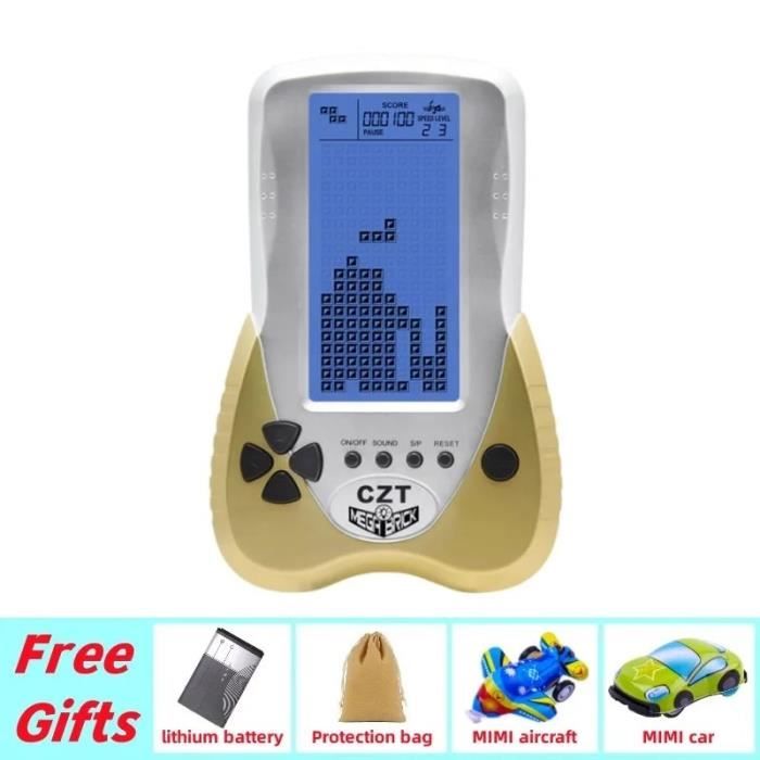 902 Golden - Console de jeu Big Screen Brick, Nosttoped ic Puzzle, 23 ...
