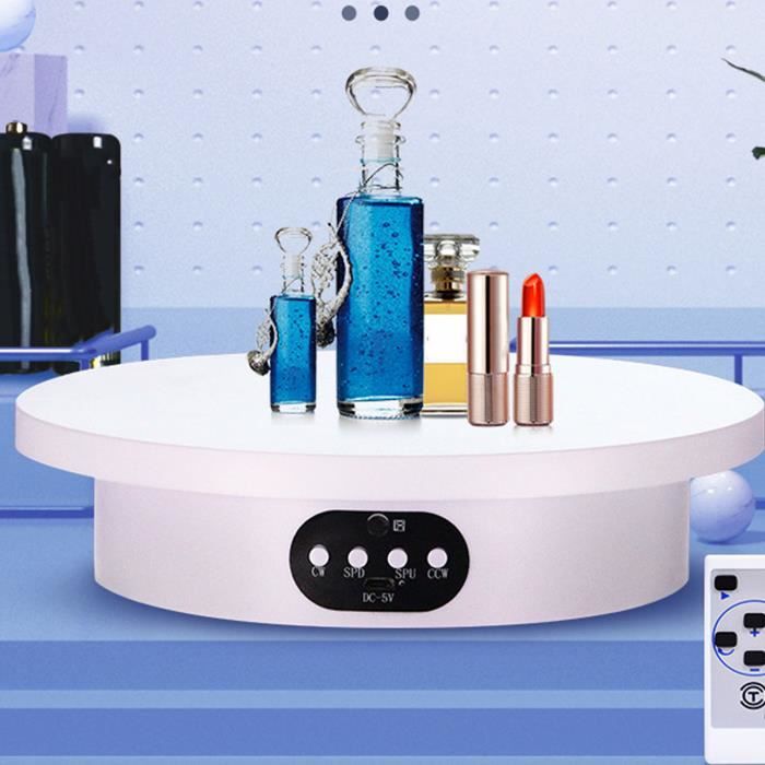 Support de plateau tournant Présentoir Rotatif, Matériau de Ciment en ...