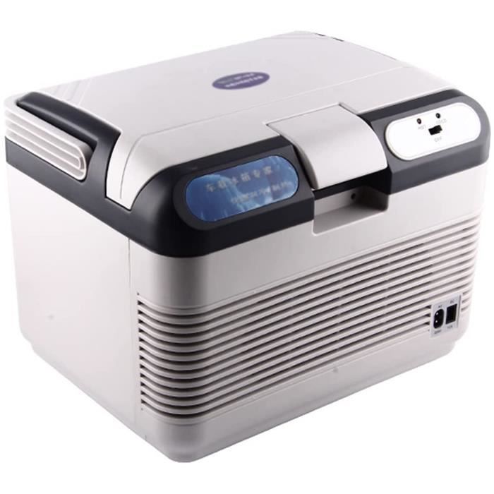 Mini Réfrigérateur 12L Mini Frigo de Chambre glacière électrique portable pour voiture 15-25°C ...