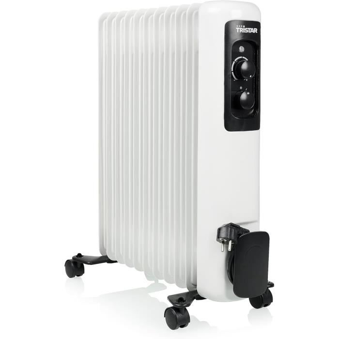 Radiateur À Bain D'Huile Tristar KA-5181-3 Réglages De Chauffe - Thermostat Réglable - 2 000 W ...