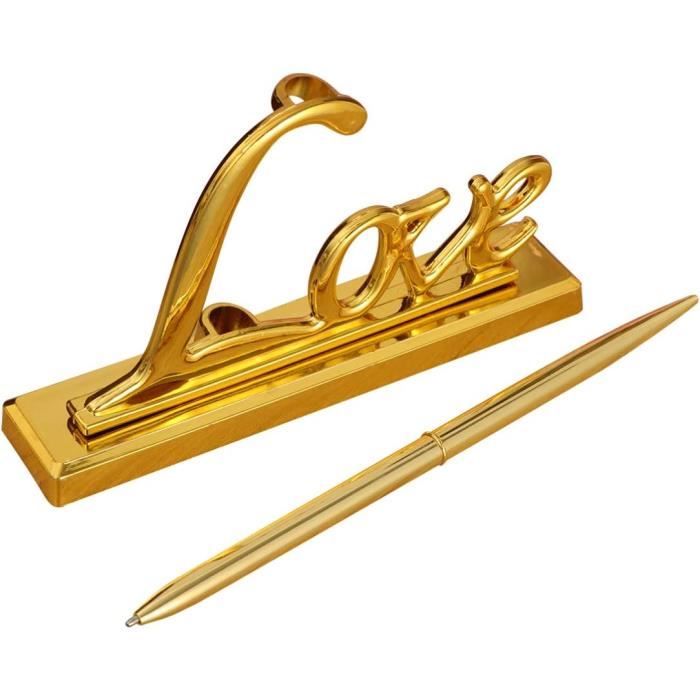 Stylo Avec Support Stylo Invité Et Base Livre D'Or Mariage Stylo De ...