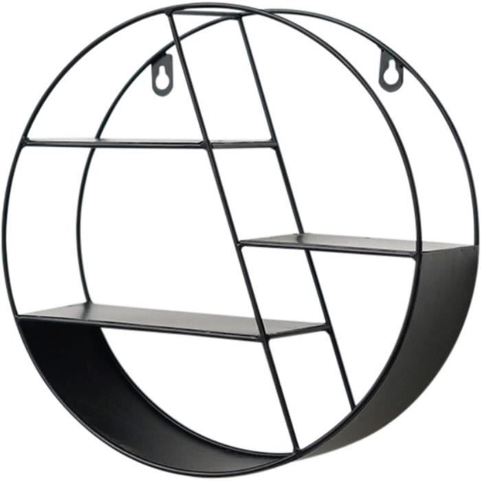 Tablette Flottante Creuse Murale, étagère Ronde élégante, étagère ...