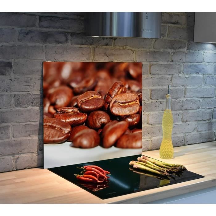 Couvercle de plaque de cuisson en verre - 60 cm x 52 cm - Protection ...