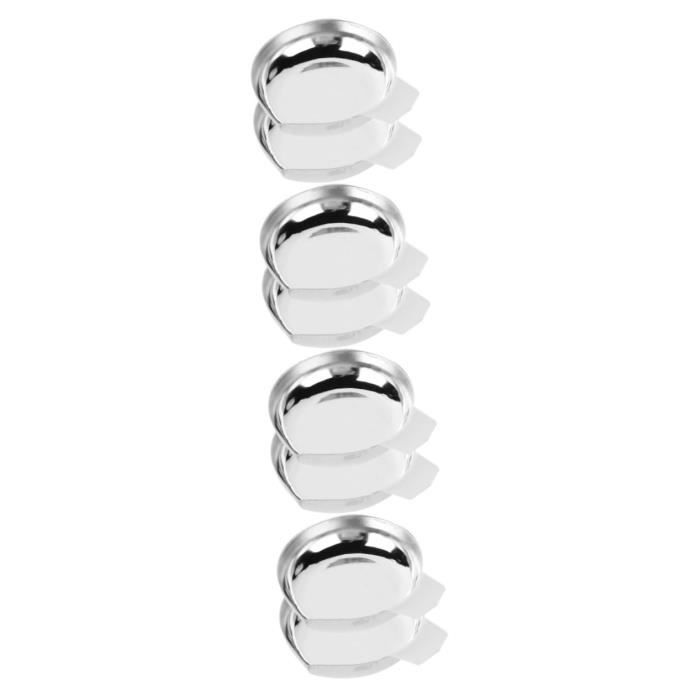 12 Pcs Balance Électronique Plateau Plateau De Service En Acier ...