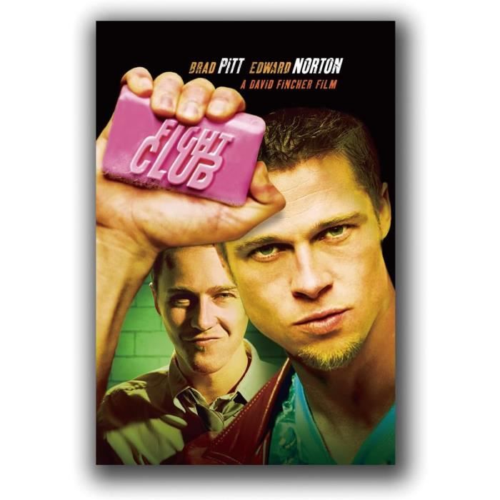 Fight Club Poster 15X23In(38X58Cm)[u2262] - Cdiscount Maison
