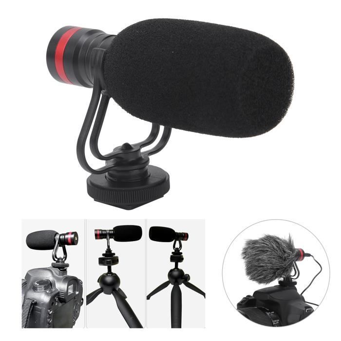 Cikonielf Microphone de la caméra Microphone pour Appareil Photo ...