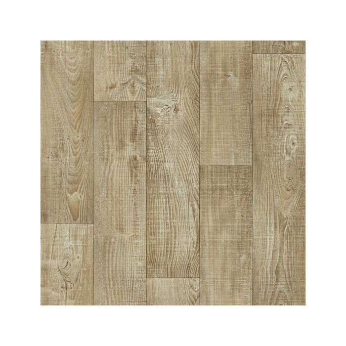 Sol PVC Imitation parquet Mélèze Brun Clair - Rouleau de 2m x 7m ...