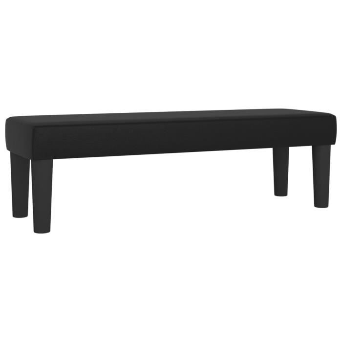 FAFEICY Banc Noir 100x30x30 cm Similicuir BA001 - Cdiscount Maison