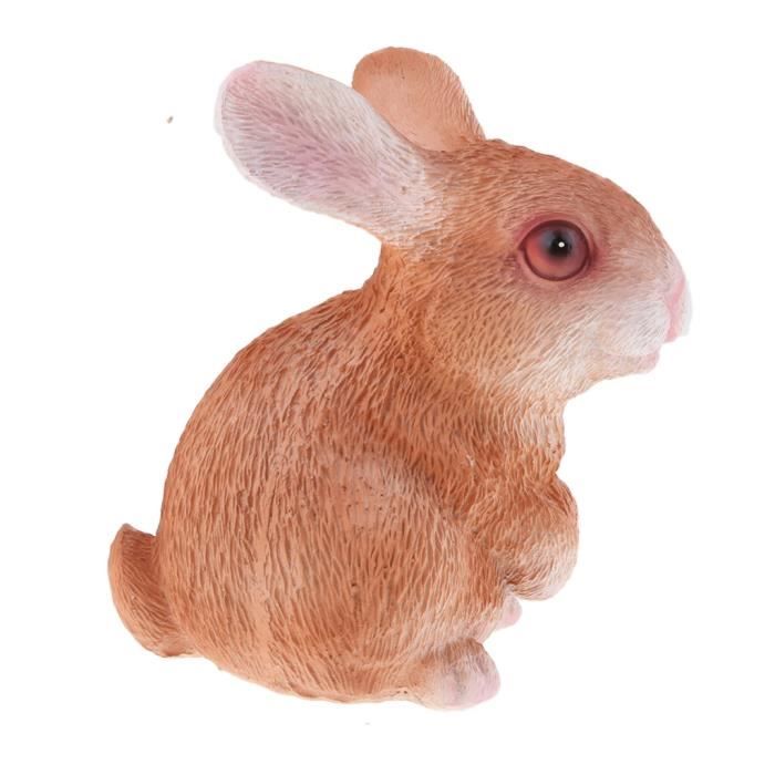Lapin Artificiels Figurine Animal Objets Décorations Noël en résine ...