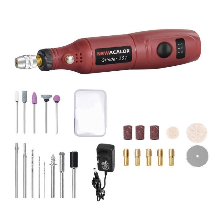 Outil rotatif, mini kit multi-outils rotatif 3,7 V avec vitesse ...
