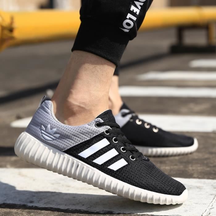 Baskets Chaussures Homme Noir Noir - Cdiscount Chaussures