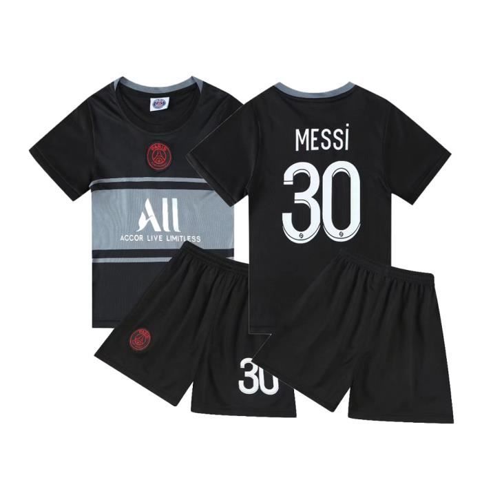 Kit de football-Kids Soccer Shirt 30 Soccer Shirt and Shorts- Noir ...