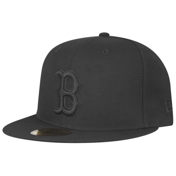New Era 59Fifty Cap - MLB BLACK Boston Red Sox Noir - Cdiscount Prêt-à ...
