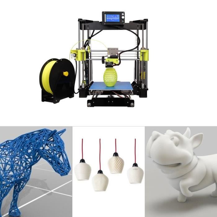 I3B Imprimante 3D avec LCD écran single buse 1.75mm filament 210*210 ...