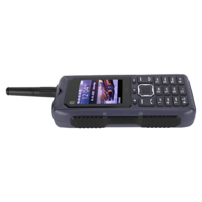 Téléphone portable senior débloqué 2G QIILU - S555 Pro - Blanc - Gros ...