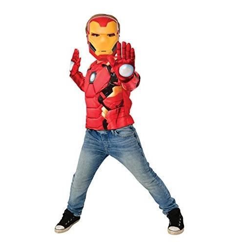 RUBIES- RUBIE'S OFFICIAL MARVEL DISFRAZ, PECHO MUSCULOSO IRON MAN CON ...