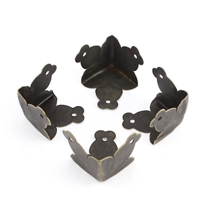 Protection d'angle en métal pour Table 4 pièces Coffret étui Bronze ...
