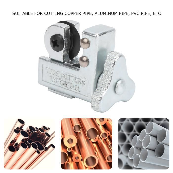Micro coupe-tube TBEST - Outil de Coupe de Tube de 3 à 16 Mm - 2 Mini Coupe-tuyaux en Cuivre et ...