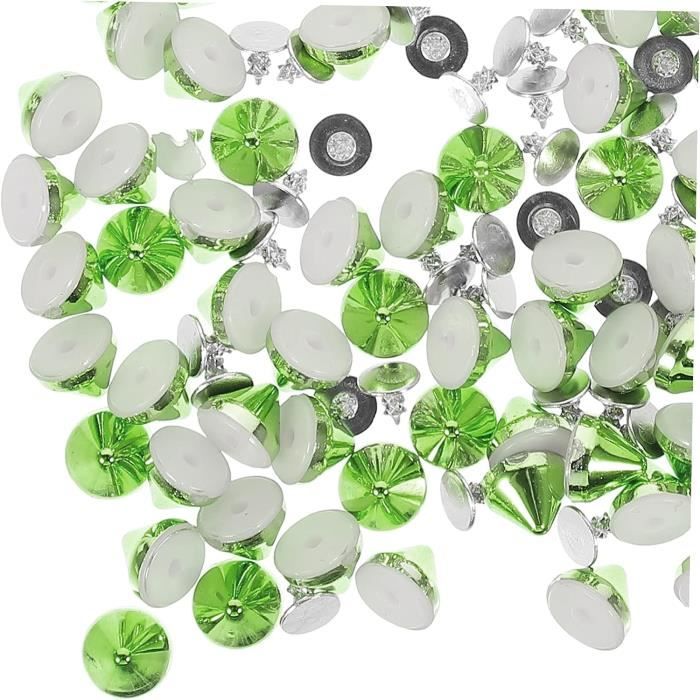 100 Pièces Punk Rivets Punk Vêtements Kit Carrosserie Kit Cuir Punk ...