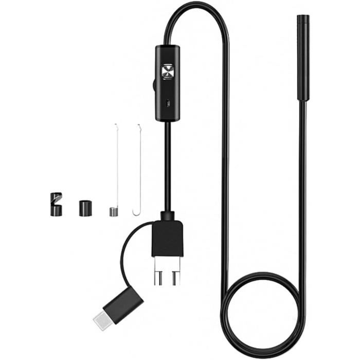 Caméra D'Inspection 3 En 1 Avec Caméra Endoscopique Étanche Légère Pour ...