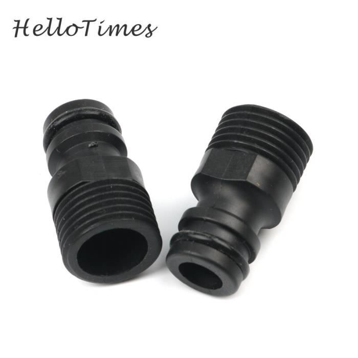 Connecteur rapide à filetage masculin, 5 pièces, 1-2 ",, pour Irrigation du jardin, arrosage des ...