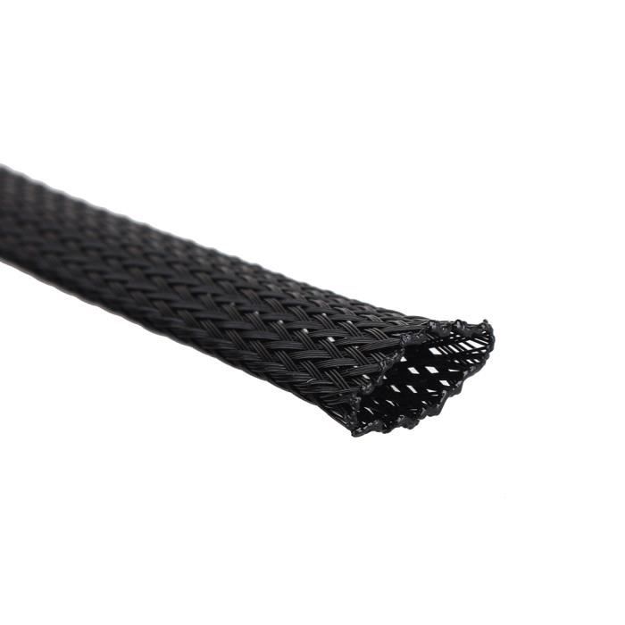 VBESTLIFE Manchon de câble tressé extensible flexible Câble de gainage ...