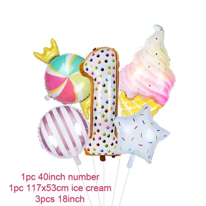 Number-1 -Kit de fête donuts en papier,tasses,assiettes,serviettes ...