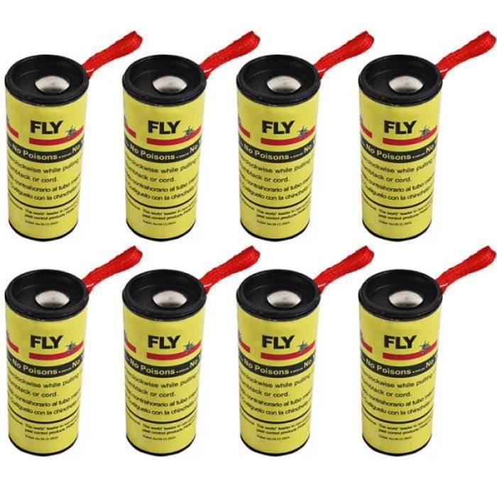 CHASSE-ABEILLES - PIEGE INSECTES - BOUCHON PIEGE 16 Rolls Fly Sticky ...