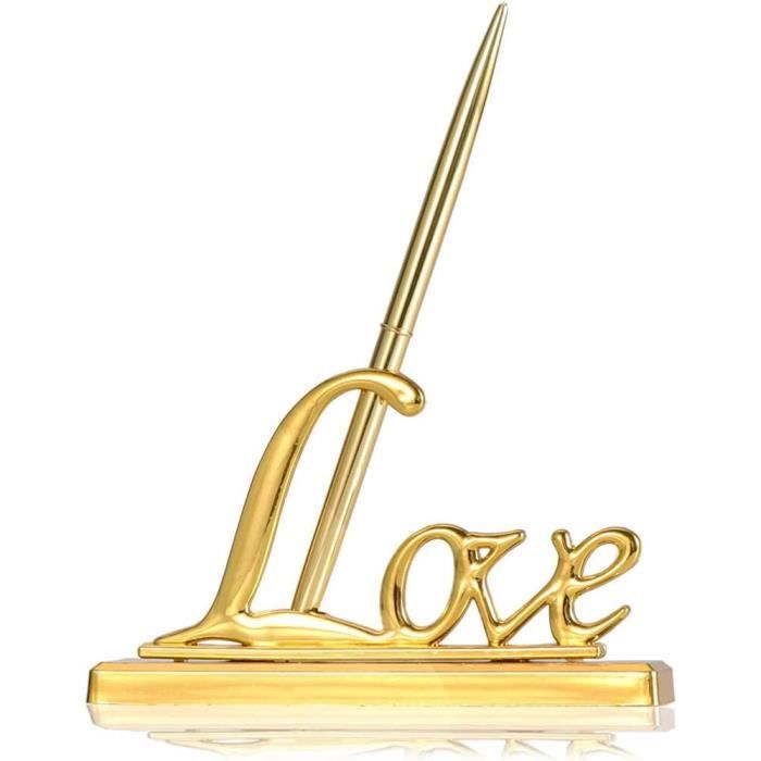 Stylo Avec Support Stylo Invité Et Base Livre D'Or Mariage Stylo De ...