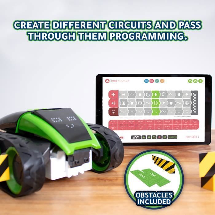 Robot programmable pour enfants - XTREM BOTS - Mazzy - Bluetooth ...