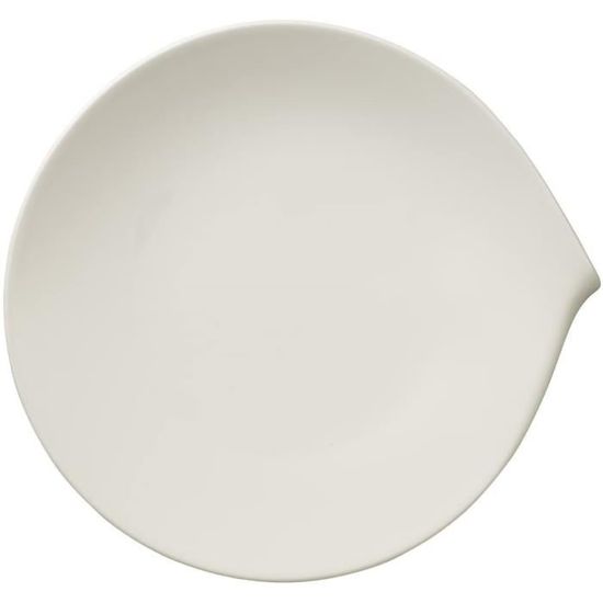 Assiette gourmet plate,31 x 29 cm,Porcelaine Premium,Blanc[1204 ...