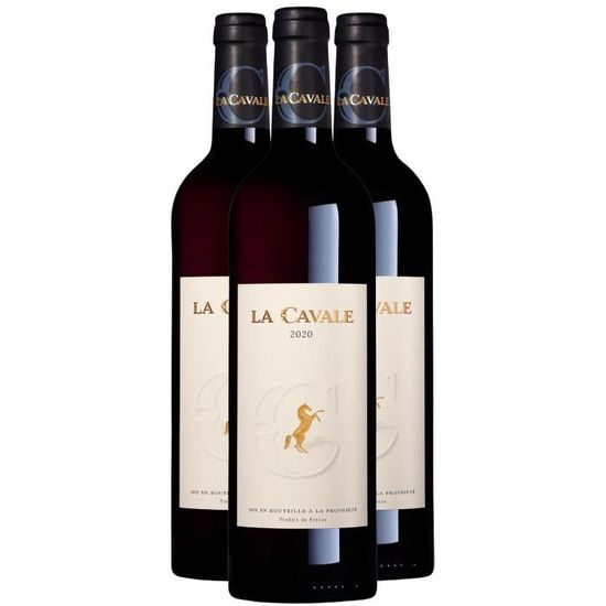 Luberon La Cavale Rouge Rouge 2020 - Lot de 3x75cl - Domaine La Cavale ...
