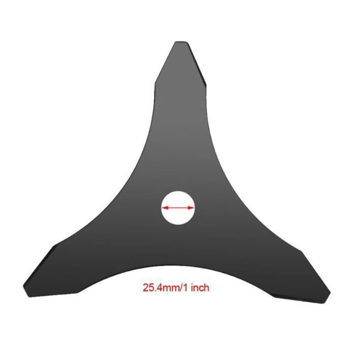 VGEBY Lame Débroussailleuse à 3 dents en Acier au Manganèse - Accessoires Jardinage - Cdiscount ...