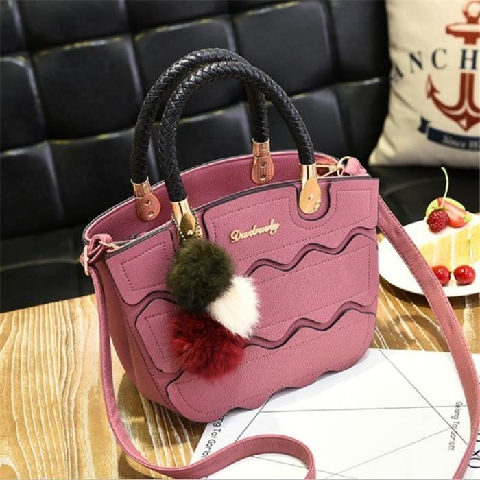 Sac cuir femme rouge sac à main De Luxe Femmes Sacs Designer Sac Femme ...