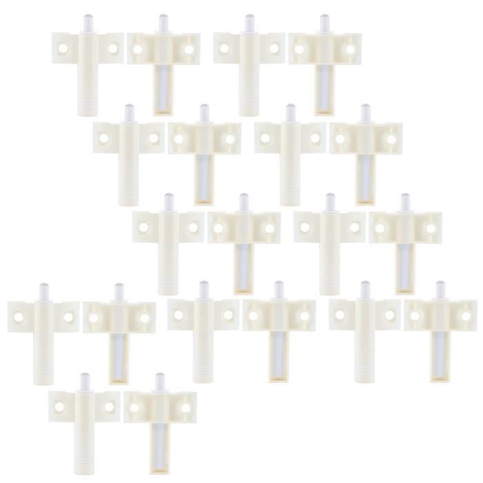 Akozon Tampon de porte 10PCS Plastique Amortisseur Anti-Collision Pour ...