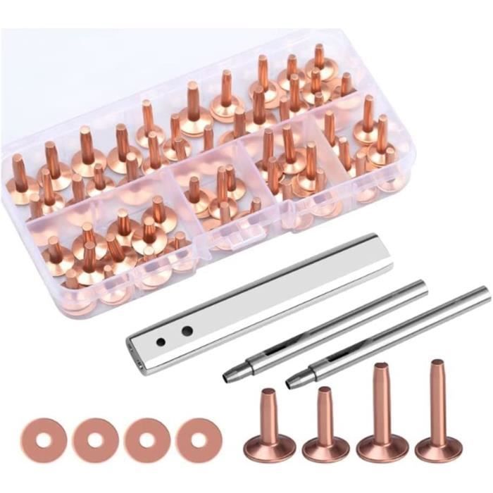 Rivets En Cuivre Et Bavures, Rivets En Laiton , Rivets En Cuivre Pour ...