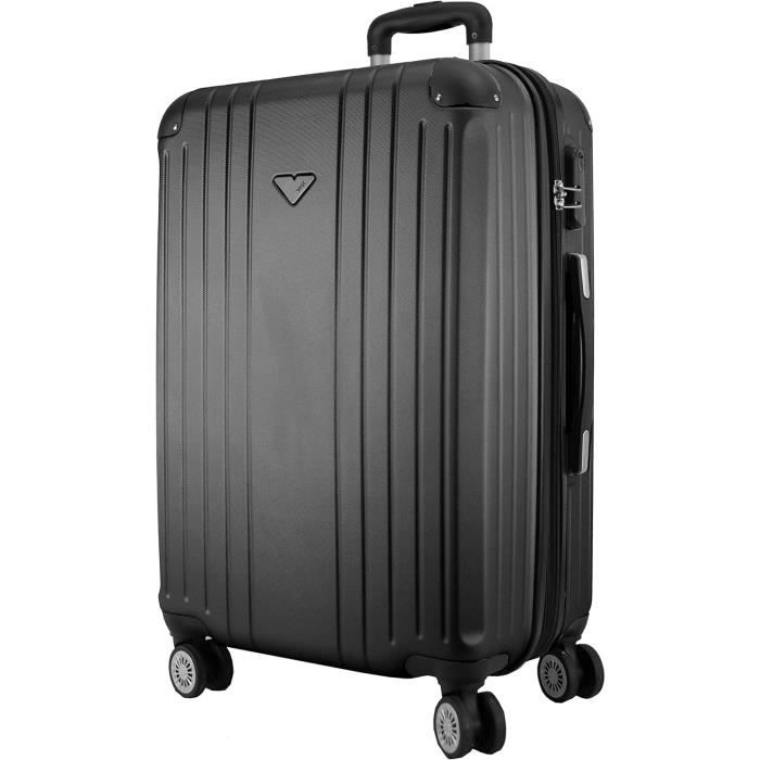 Valise Taille Moyenne Rigide Vr610C Extensible Roues Doublons Qualité ...
