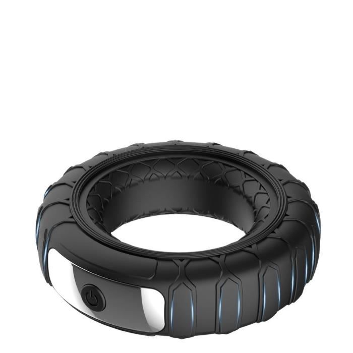Anneau sexuel en Silicone pour homme, retardement de l'éjaculation, manchon pour pénis vibrant ...